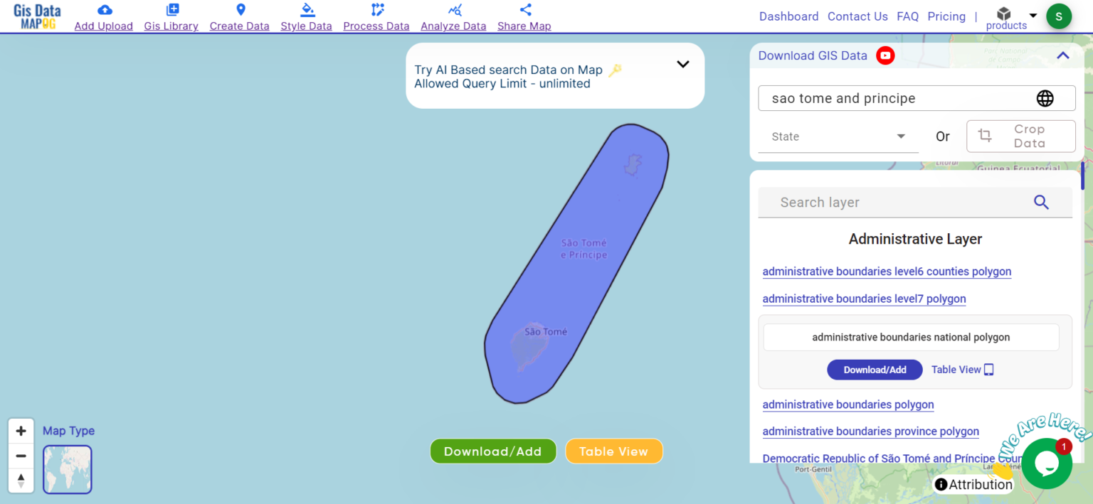GIS Data Download Archives