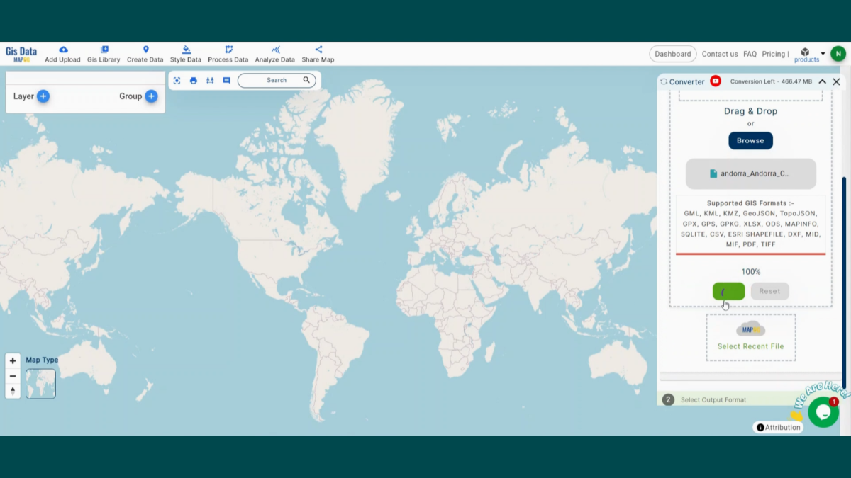 Convert GIS Data Archives