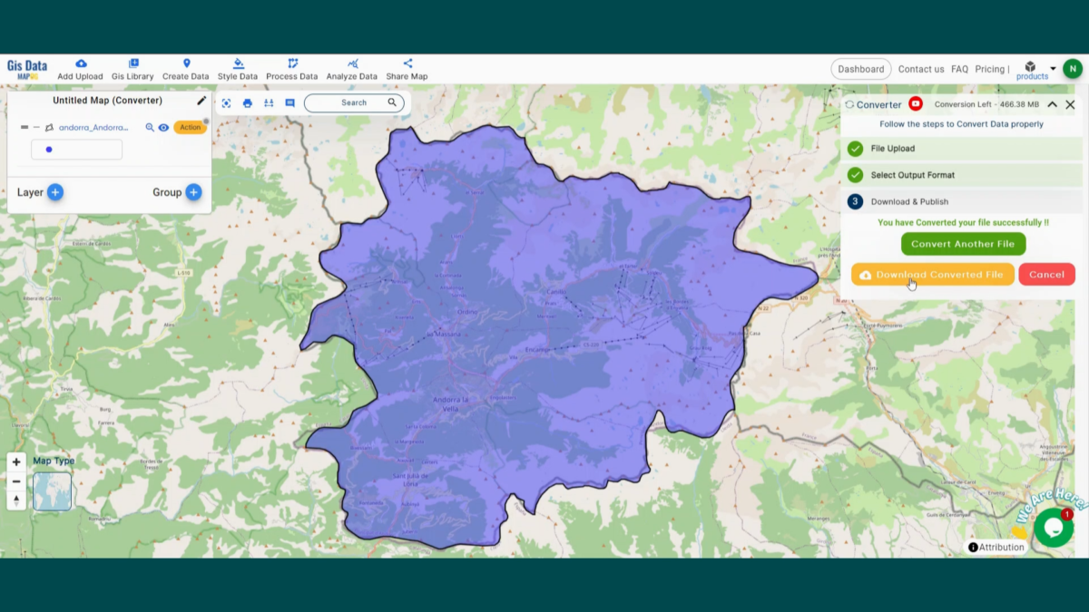 Convert GIS Data Archives