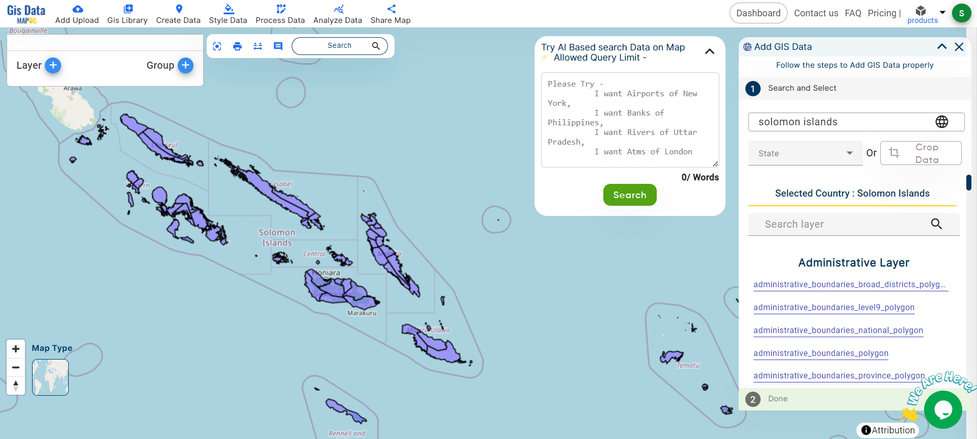 Download Solomon Islands Administrative Boundary GIS Data for ...