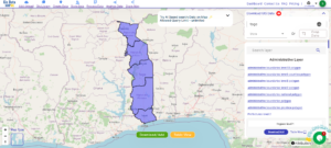 Download Togo Administrative Boundary GIS Data for – National, Regions ...