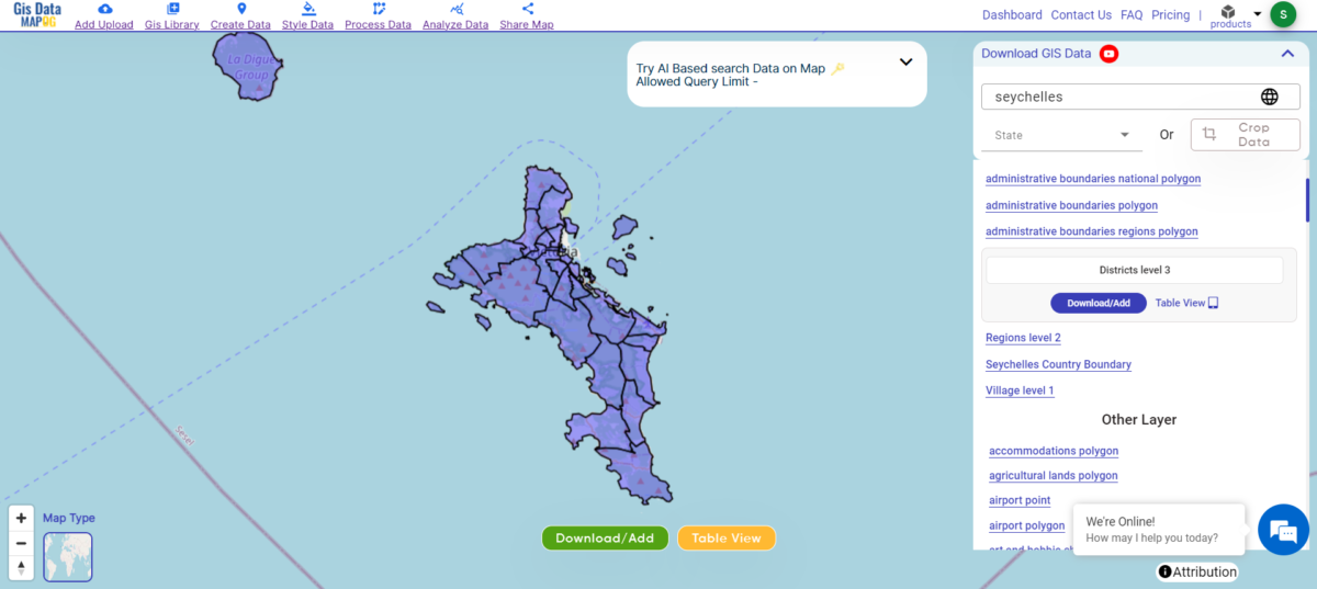 Download Seychelles Administrative Boundary Shapefiles – National ...