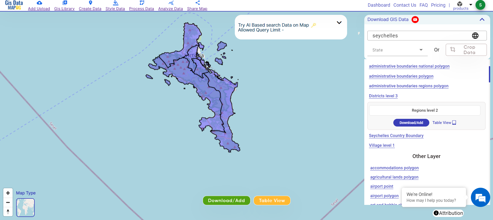 Download Seychelles Administrative Boundary Shapefiles – National ...