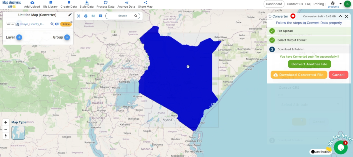 Converting KML to GeoTIFF , Online Gis Data Converter Converting KML to GeoTIFF , Online Gis Data Converter