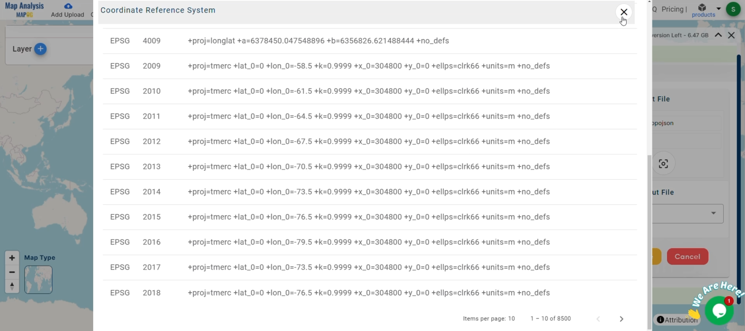 GIS Database Archives