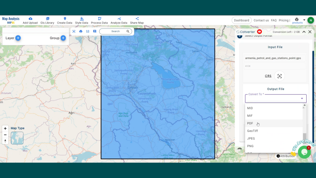 GIS Converter Archives