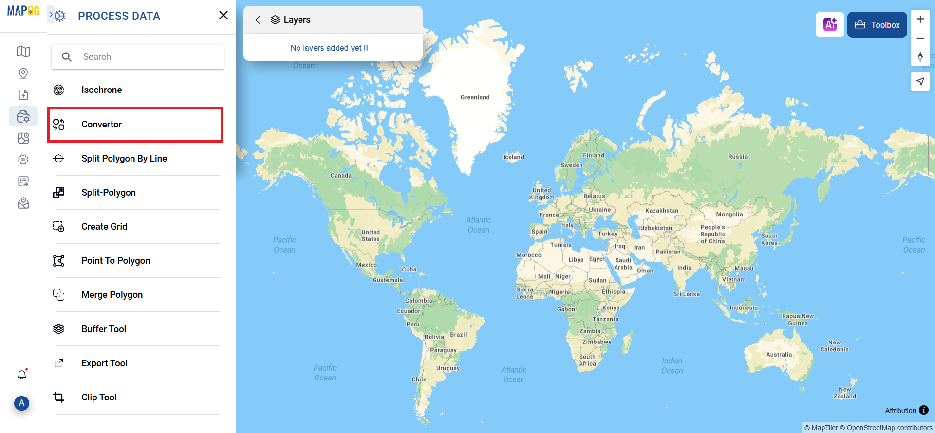 Convert GPS to GeoJSON | Online GIS Data Converter