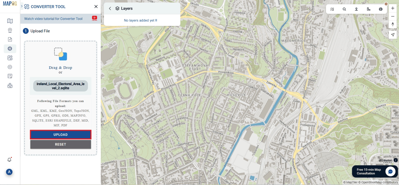 Convert SQLITE to KMZ : A Complete Guide of Online GIS Data Converter