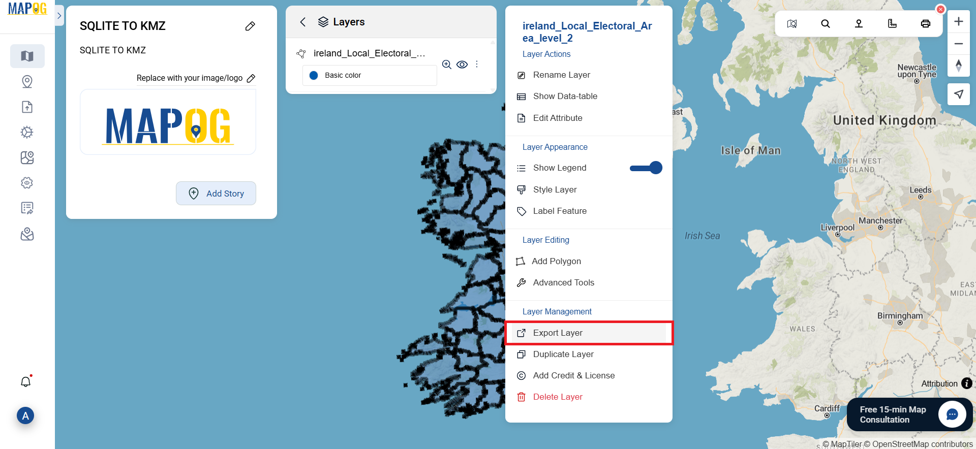 Convert SQLITE to KMZ : A Complete Guide of Online GIS Data Converter