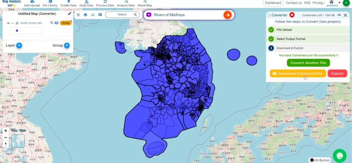 How to Convert DXF to GPX Format Using Online Converter Tool – Easy GIS ...