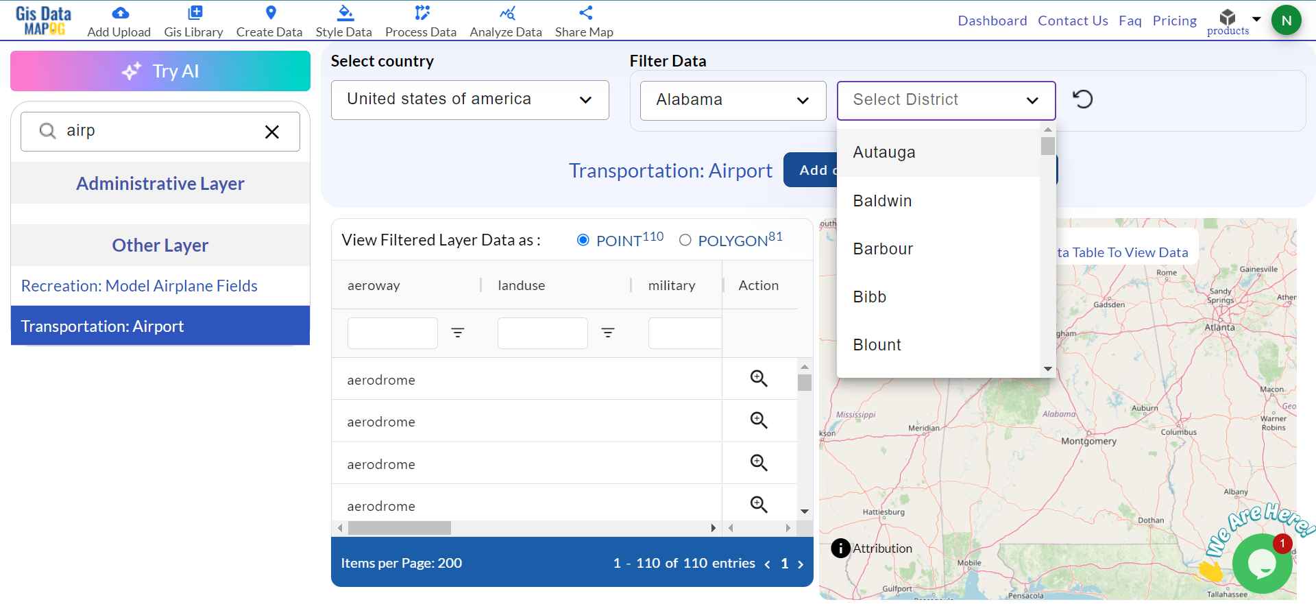Download Airport data in Shapefile, KML , MIf +15 GIS format - Filter ...