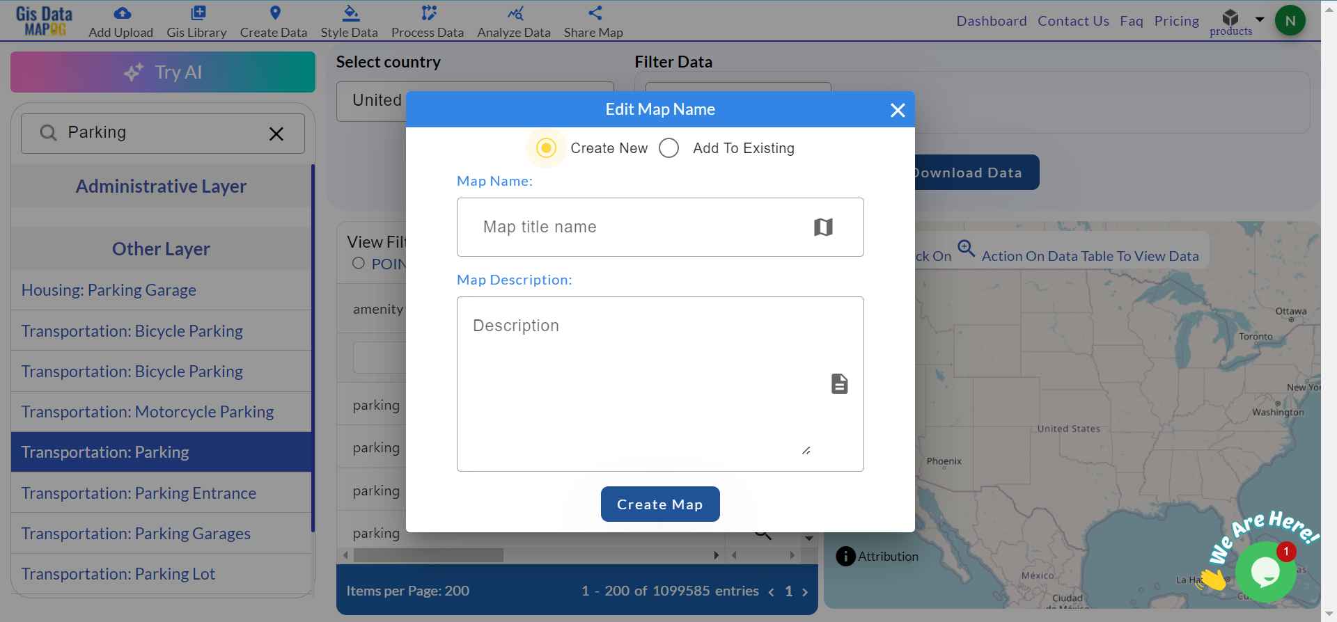 Download Parking data in Shapefile, KML, MIF +15 GIS format - Filter ...
