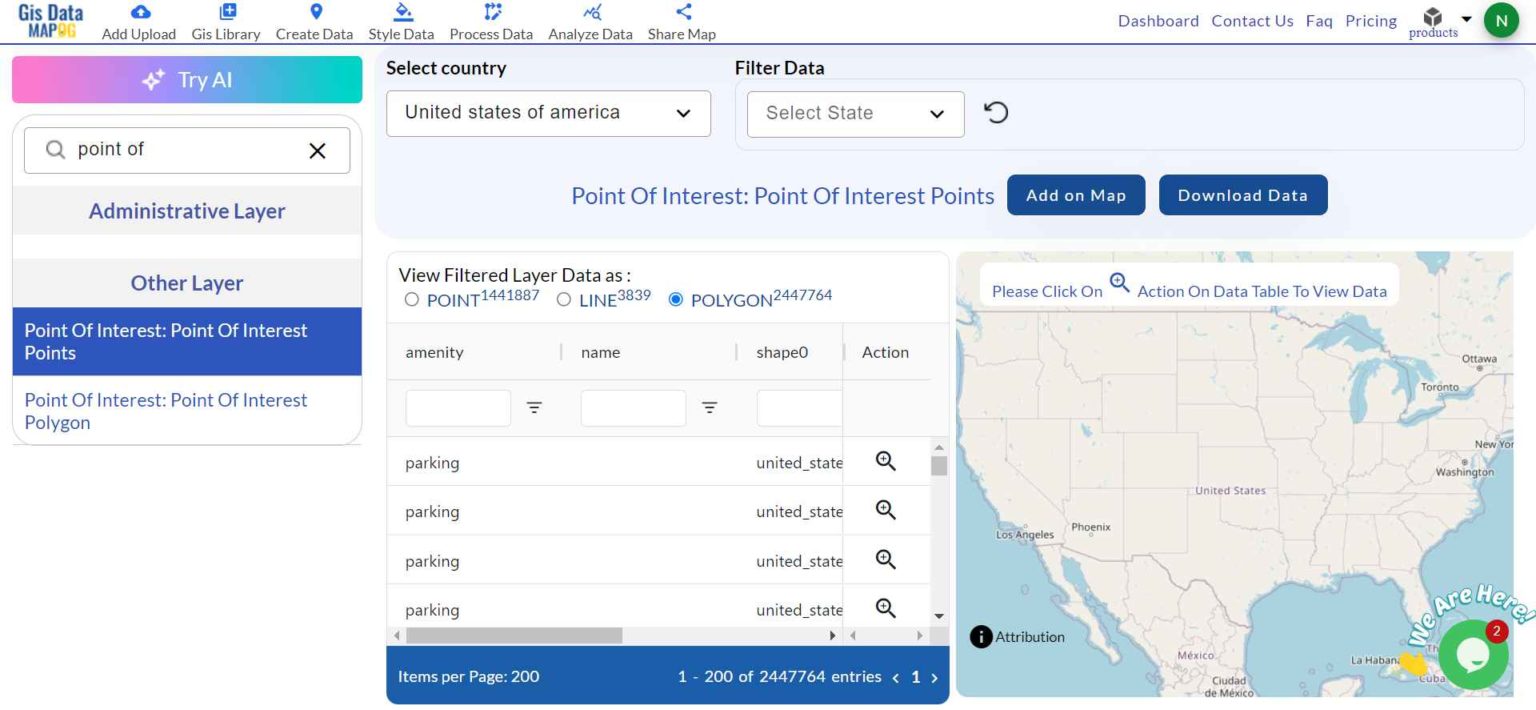 Download Point of Interest in Shapefile, KML , KMZ +15 GIS format ...