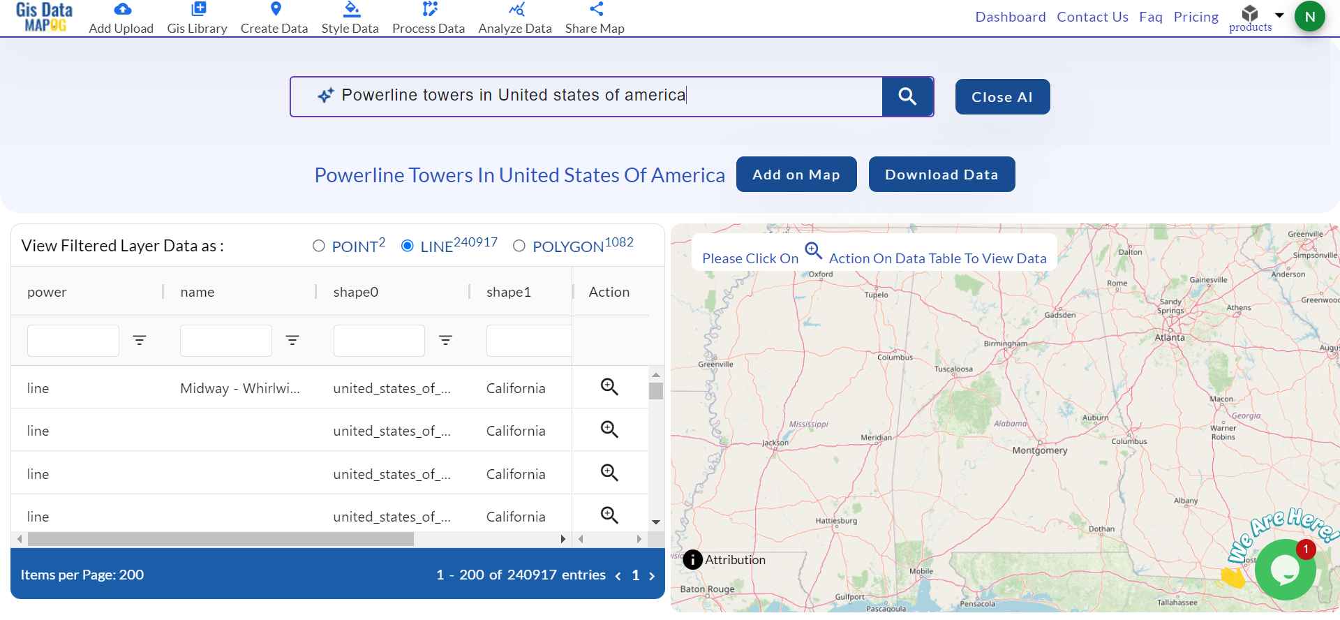 Download Powerline & Powerline Towers in Shapefile, KML , GKPG +15 GIS format - Filter and ...