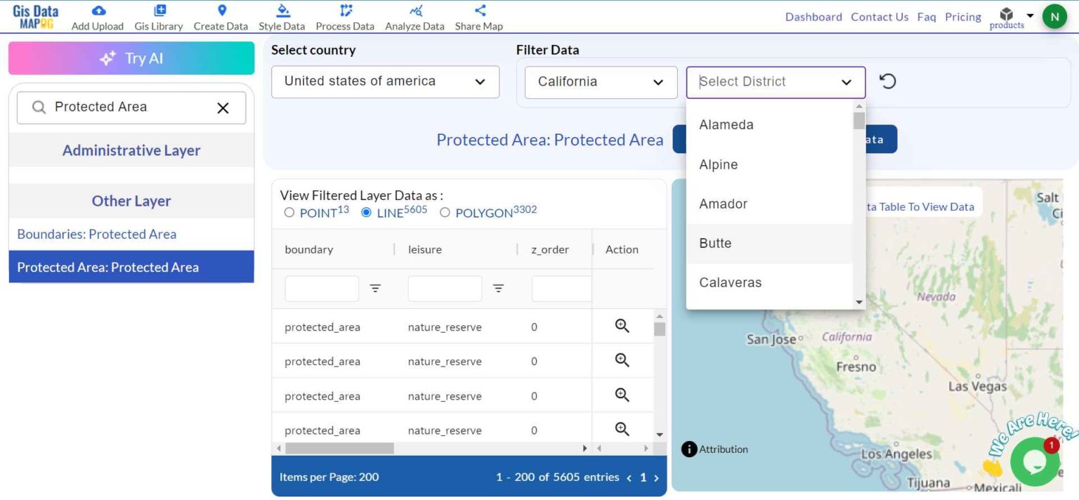 Download Protected Area in Shapefile, KML, GKPG +15 GIS format - Filter ...