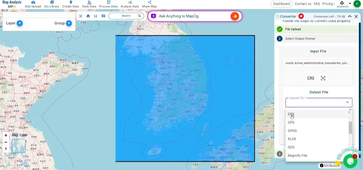 How to Convert DXF to GPX Format Using Online Converter Tool – Easy GIS Data Conversion Guide