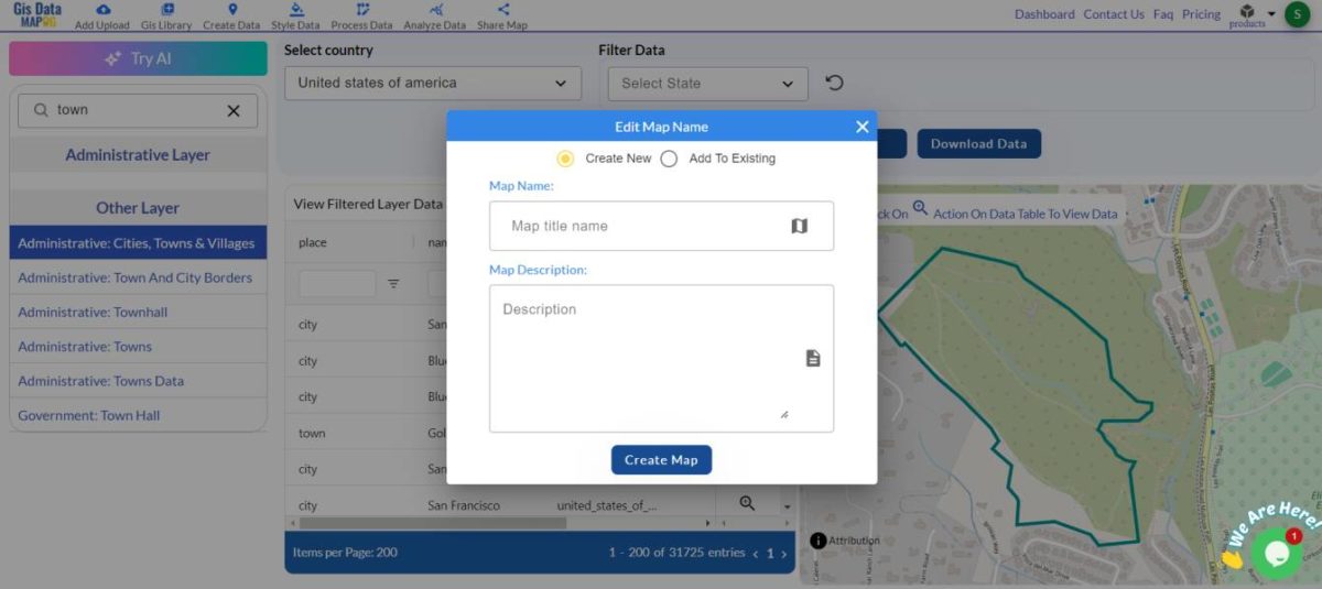 Download Cities, Towns & Villages Data in Shapefile, KML, GeoJSON + 15 ...