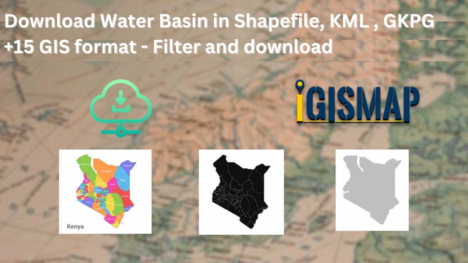 Download Water Basin data in Shapefile, KML , GKPG +15 GIS format ...
