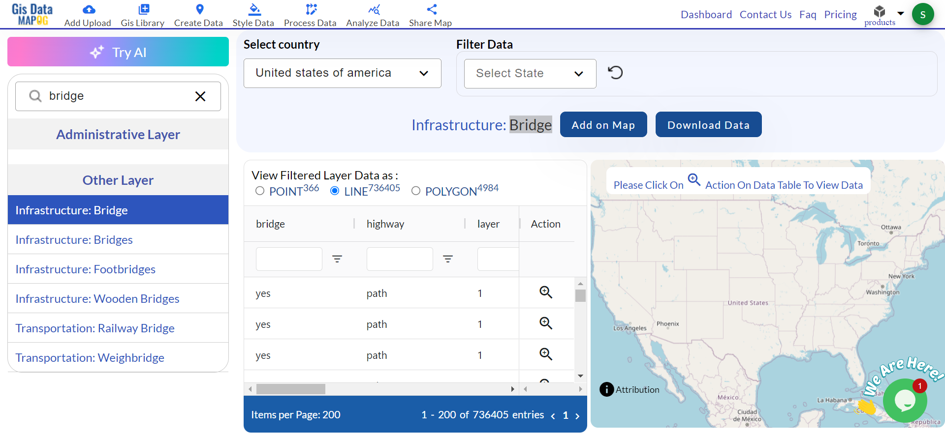 GIS Data Download