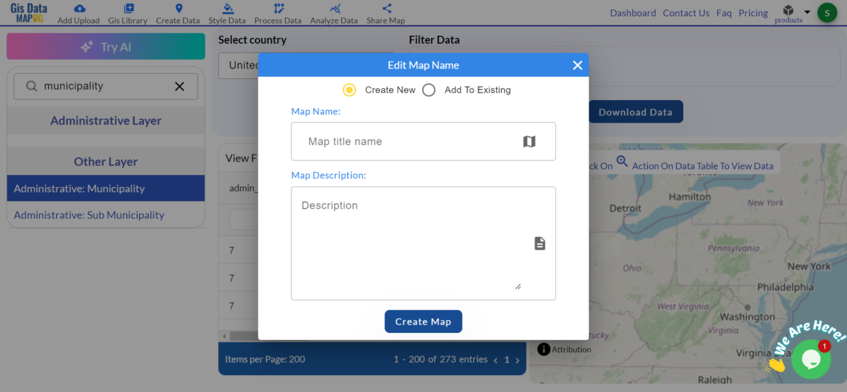 Download Municipality Data in Shapefile, KML, GeoJSON, and More ...