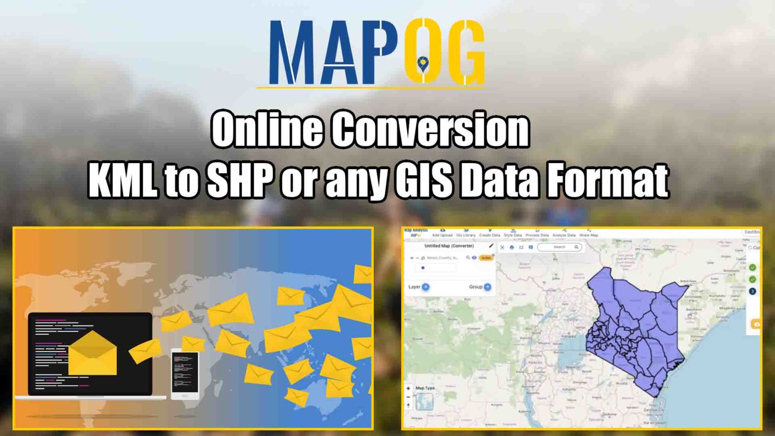 Online Conversion : KML to SHP or any GIS Data Format