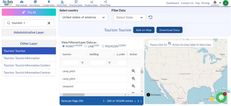 Download Tourism Data in Shapefile, KML , GeojSON +15 GIS format ...