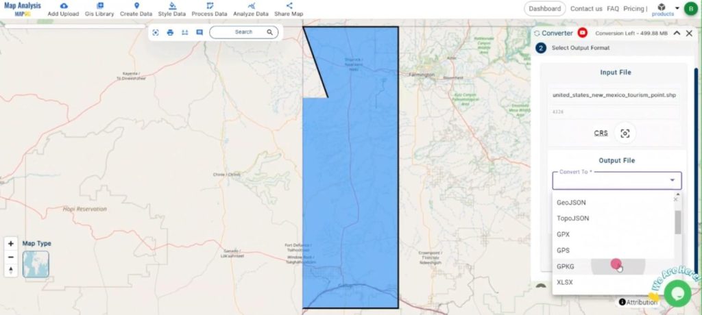 Convert SHP to GPKG Online: A Step by Step Guide
