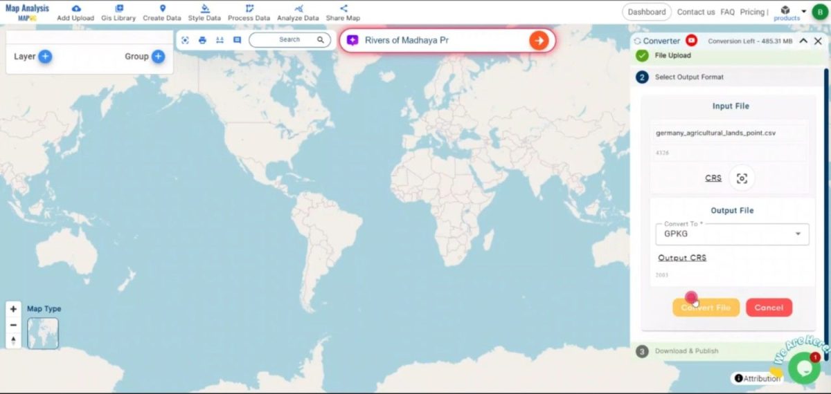 Convert CSV to GPKG Online: A Step-by-Step Guide
