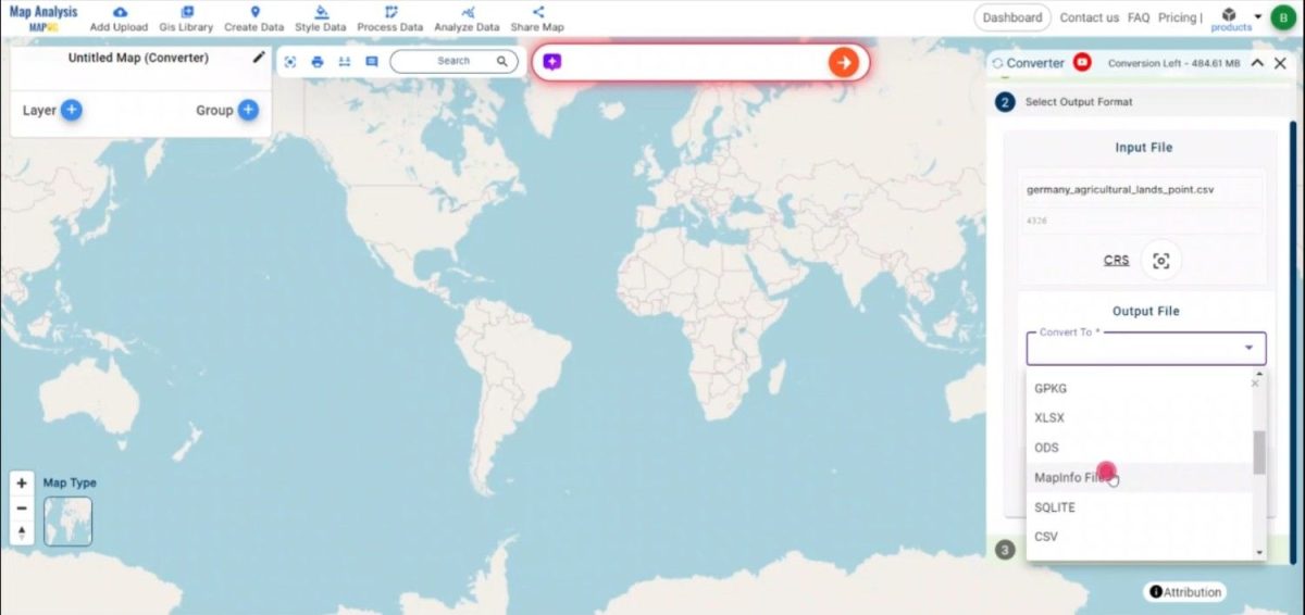 Convert CSV to MAPINFO Online: A Step-by-Step Guide