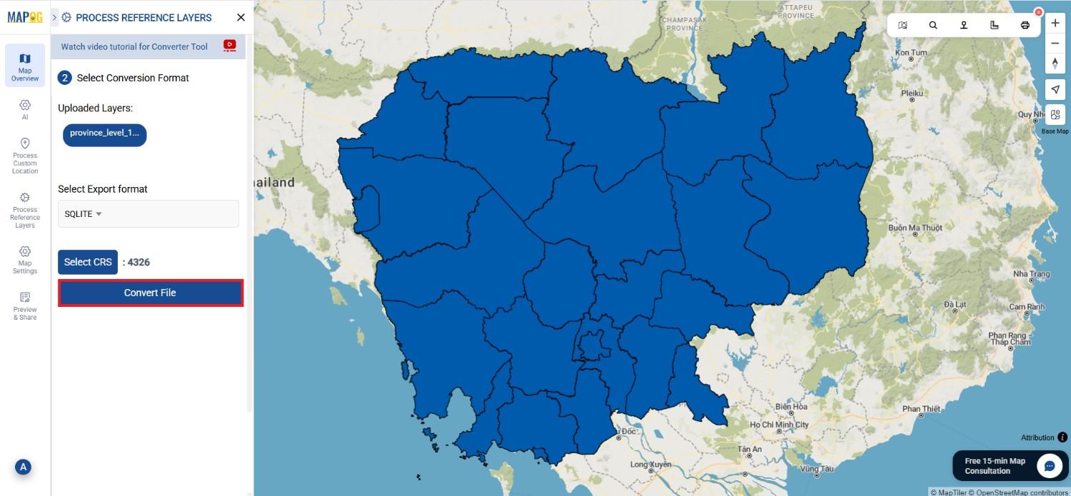 Convert MAPINFO TO SQLITE Online: A Step by Step Guide