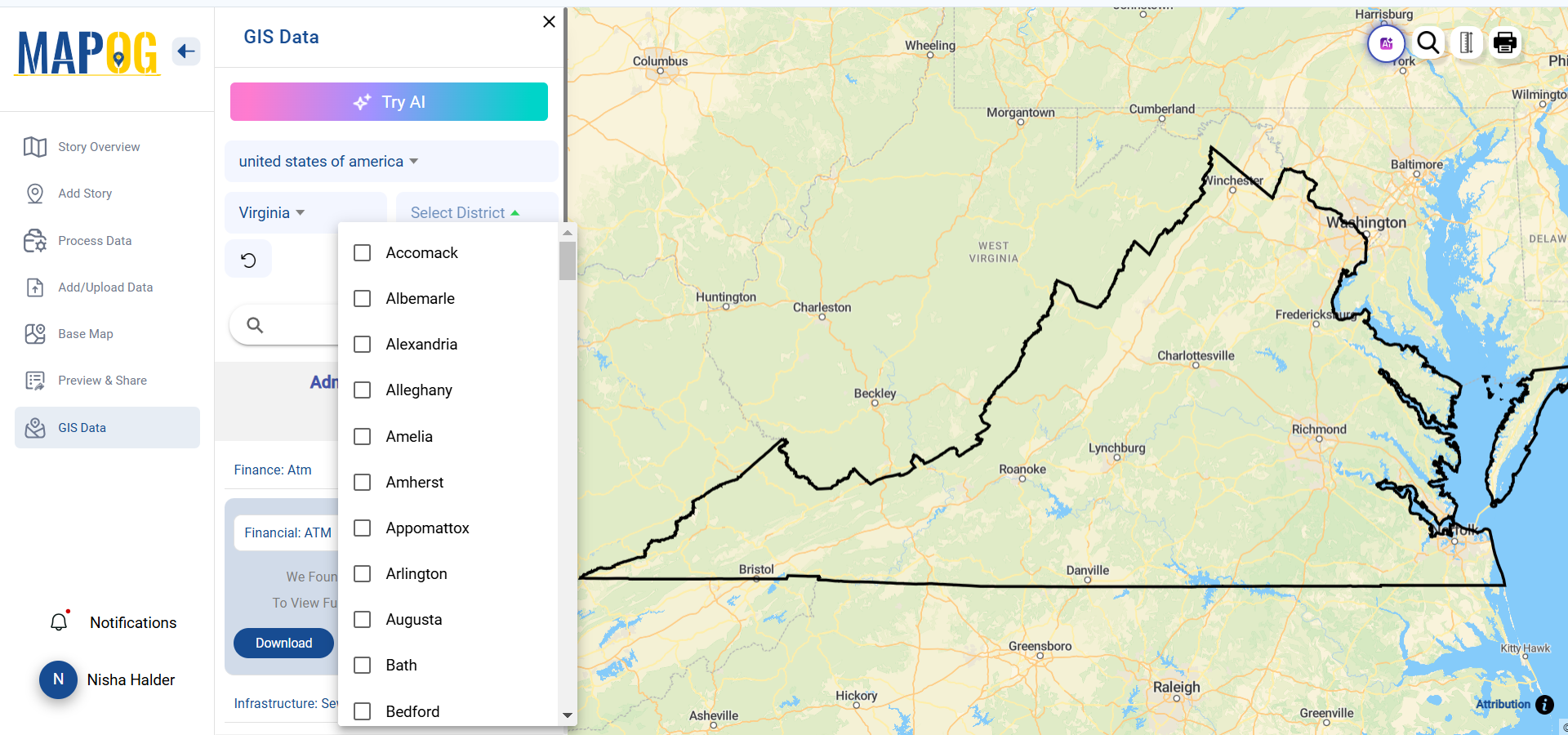 Download ATM Data in Shapefile, KML, MID +15 GIS Formats Using GIS Data ...