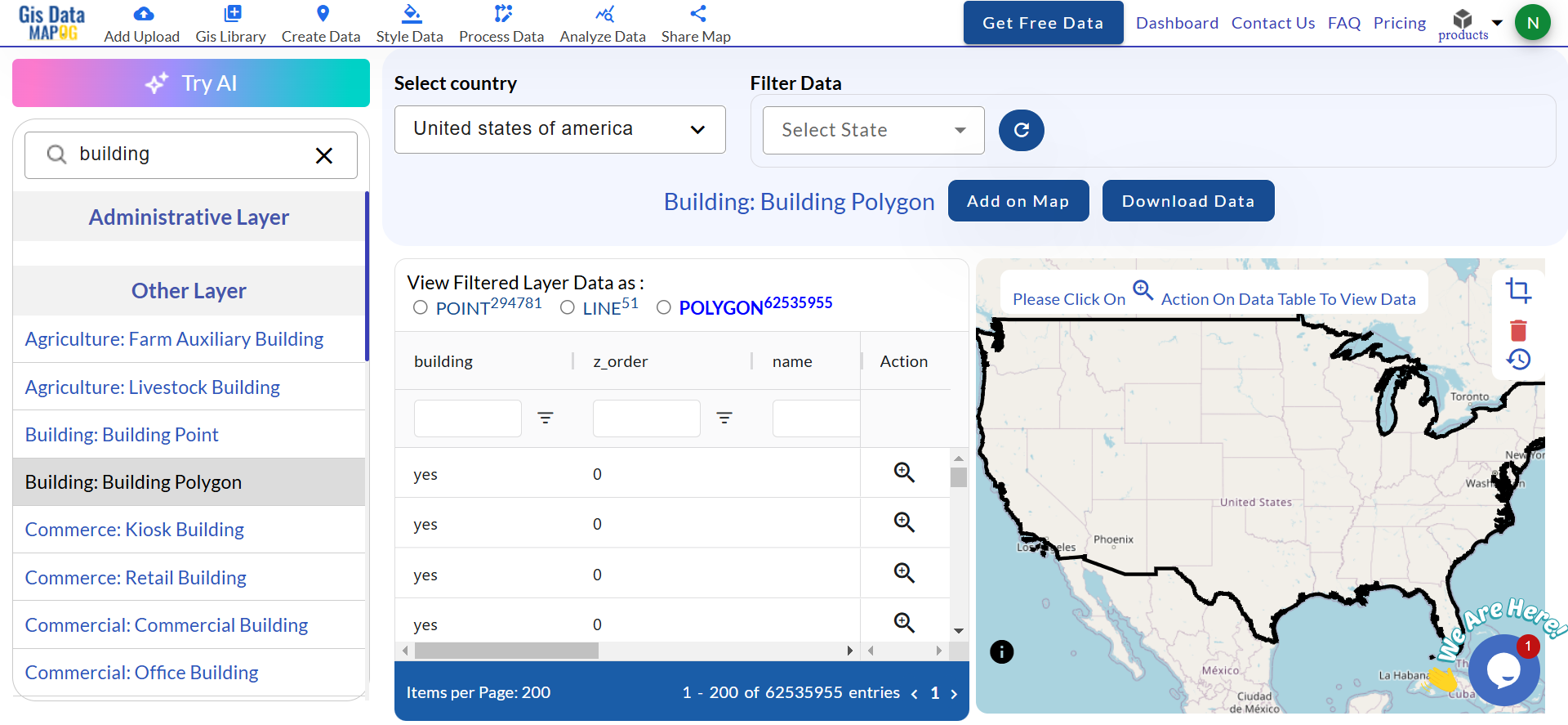 Download Building Polygon Data in Shapefile, KML, MID +15 GIS Formats ...