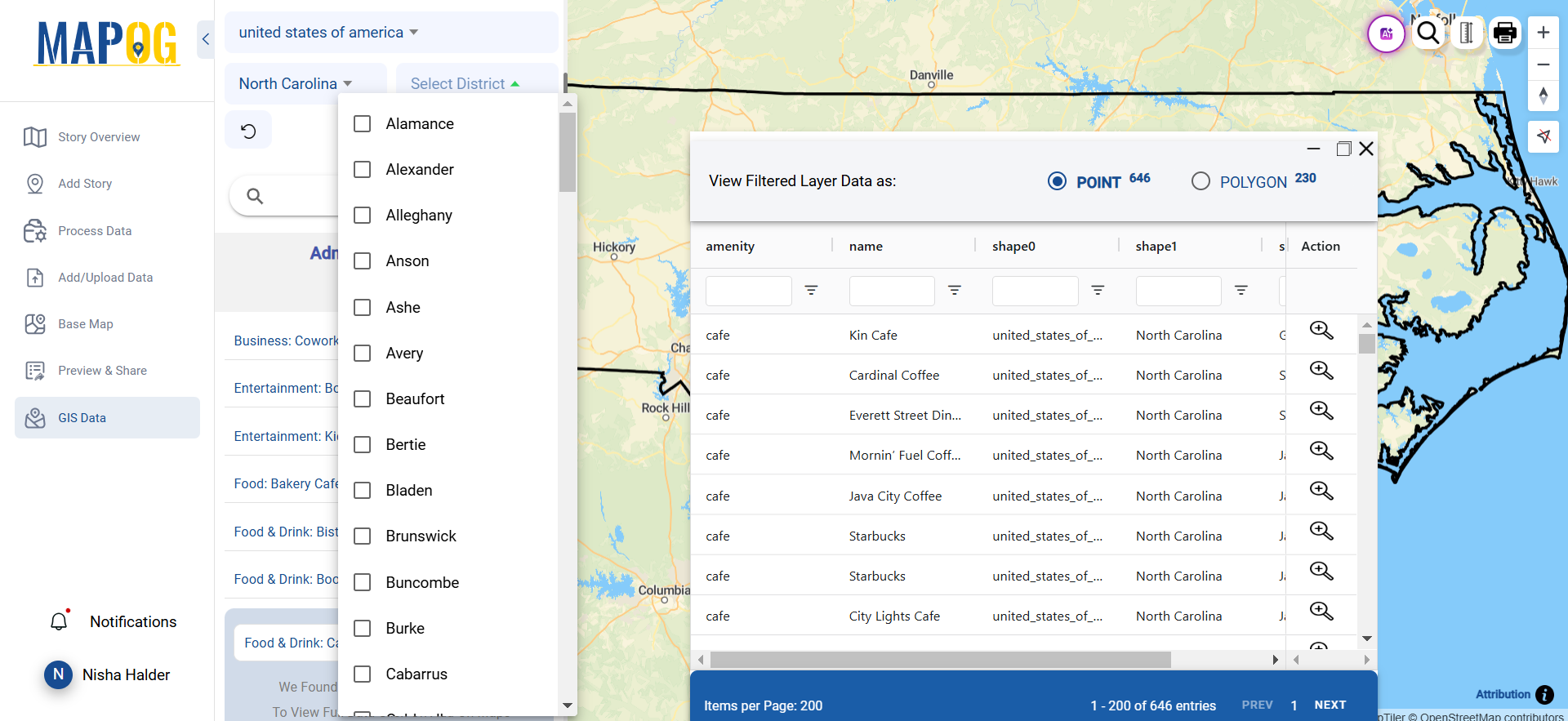 Download Cafes GIS Data – Shapefile, KML, GeoJSON, GPKG, CSV & More