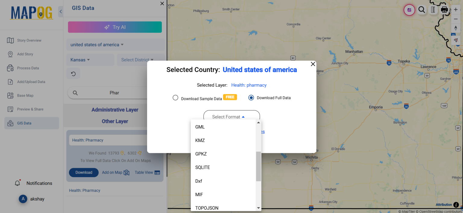 Pharmacy Data GIS: Download, Filter, and Map in Multiple Formats