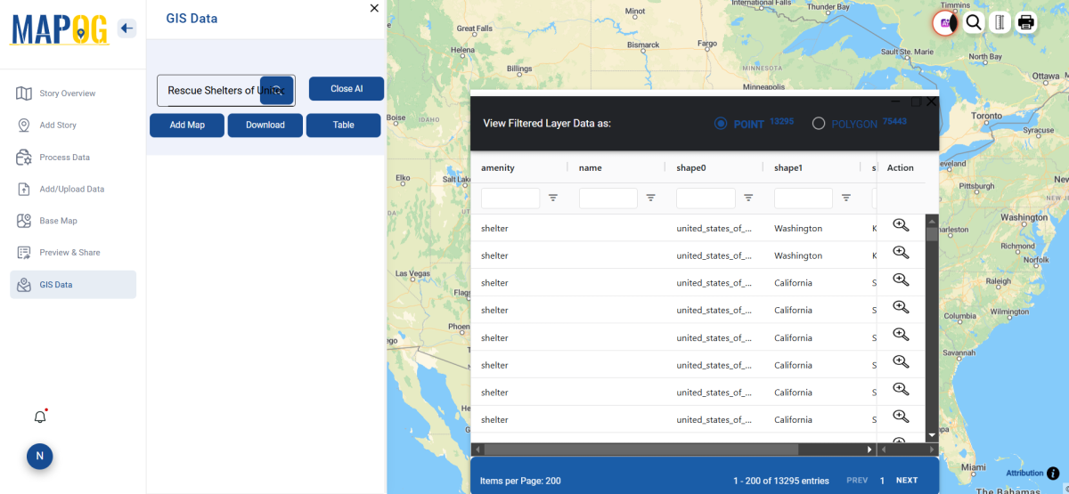 Download Rescue Shelters Data in Shapefile, KML, MID +15 GIS Formats ...