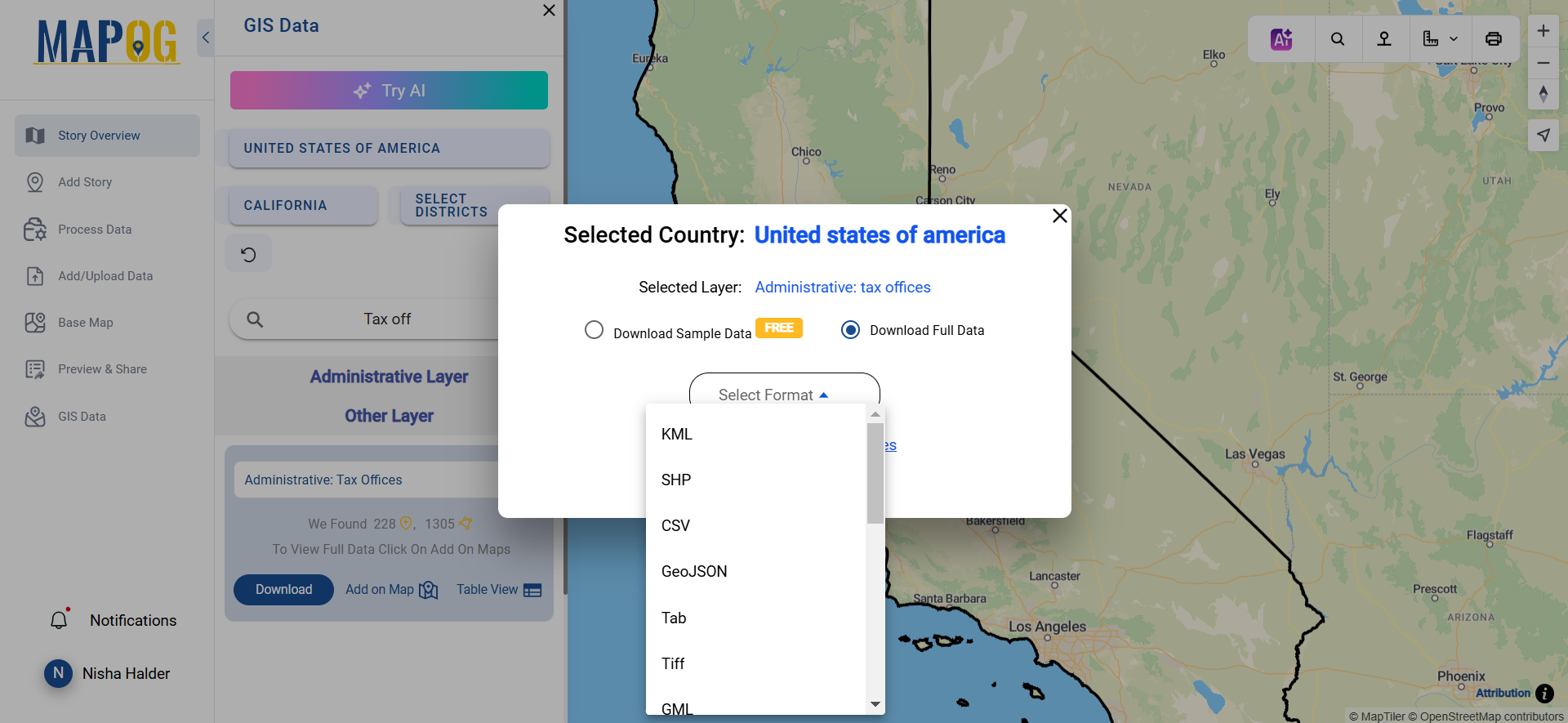 Download Tax Offices GIS Data – Shapefile, KML, CSV, GeoJSON & More