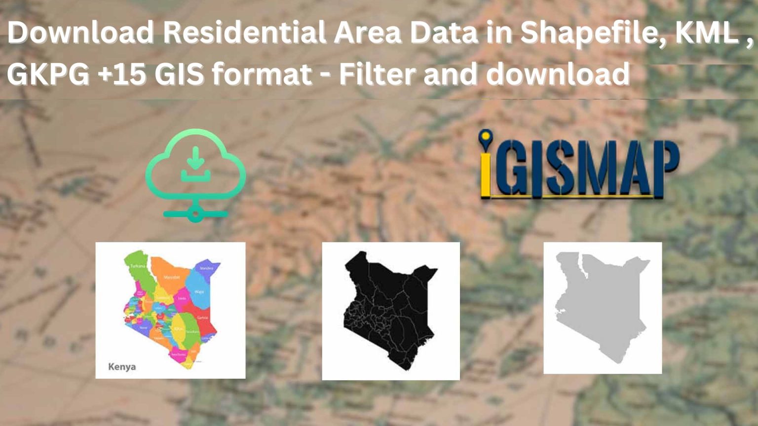 Download Residential Area GIS Data for Urban Planning – Shapefile, KML ...