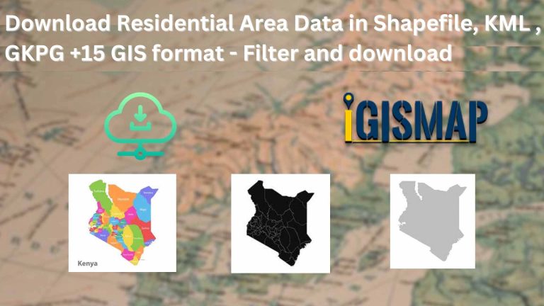Download Residential Area GIS Data for Urban Planning – Shapefile, KML ...