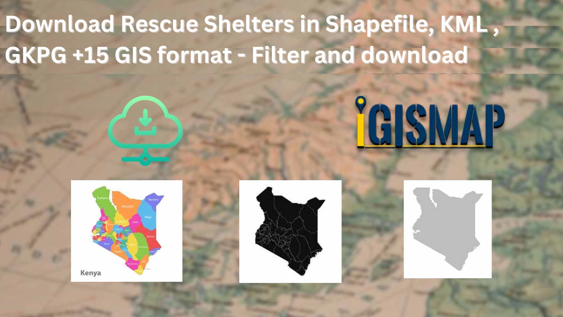 Download Rescue Shelters Data in Shapefile, KML, MID +15 GIS Formats ...