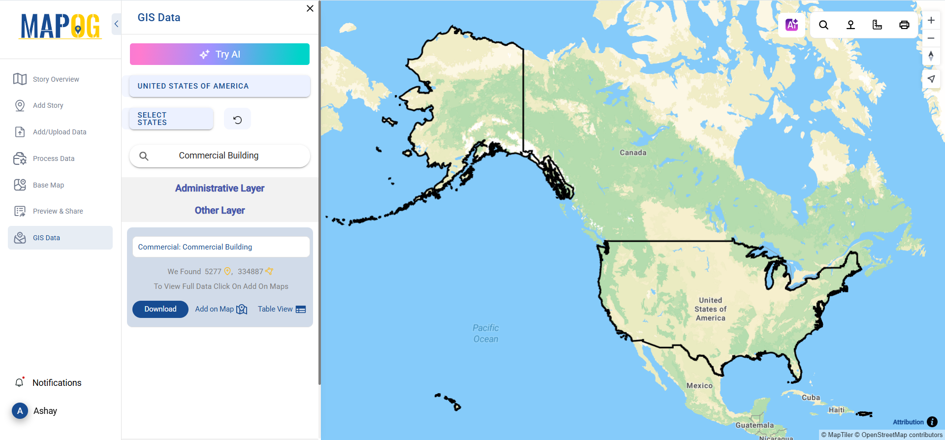 Free GIS Data Download – Commercial Building Maps (Shapefile, KML, GeoJSON) for 200+ Countries