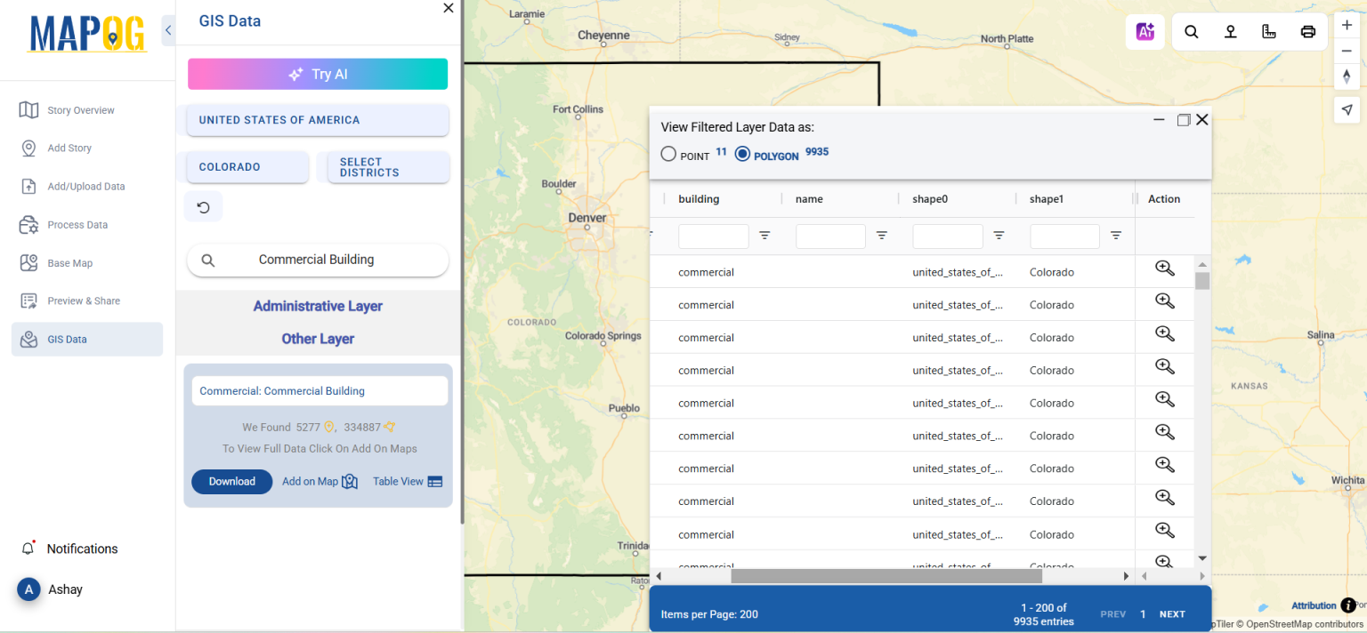 GIS Data Download Archives