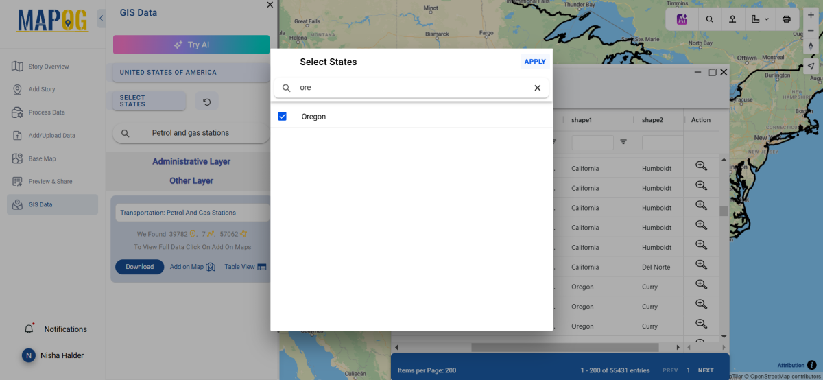 Download Petrol & Gas Stations GIS Data – Shapefile, KML, GeoJSON & More | MAPOG