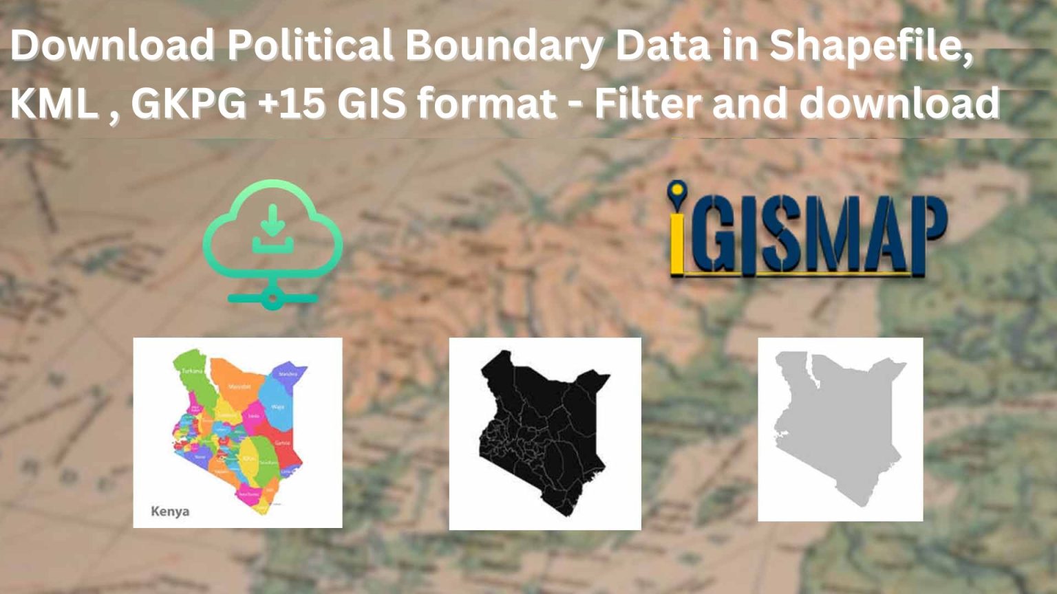 Download Political Boundary Data in Shapefile, KML, MID +15 GIS Formats