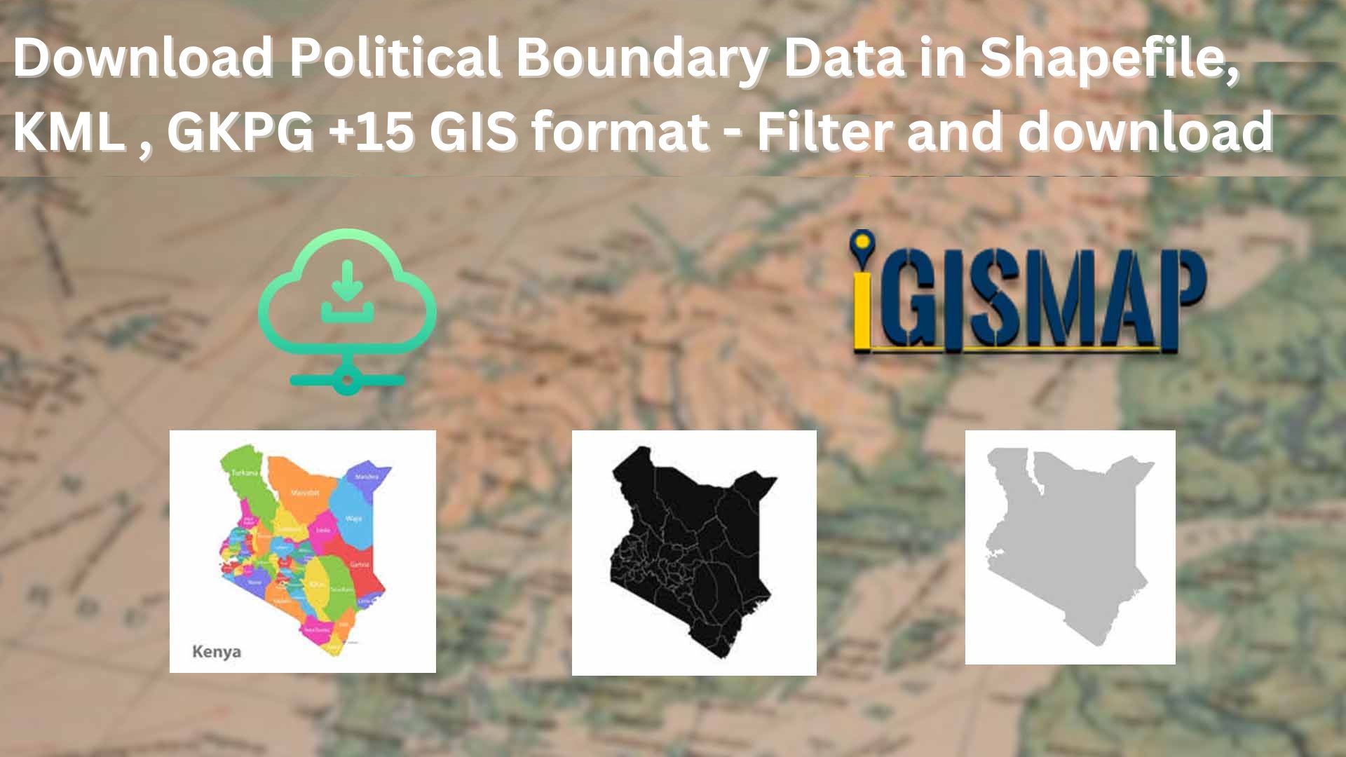 Download Political Boundary Data in Shapefile, KML, MID +15 GIS Formats