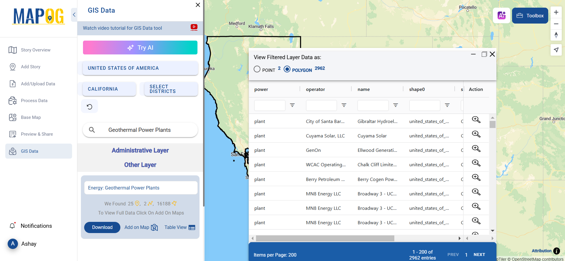 Download Geothermal Power Plants GIS Data in Multiple Formats – Shapefile, KML, GeoJSON & More