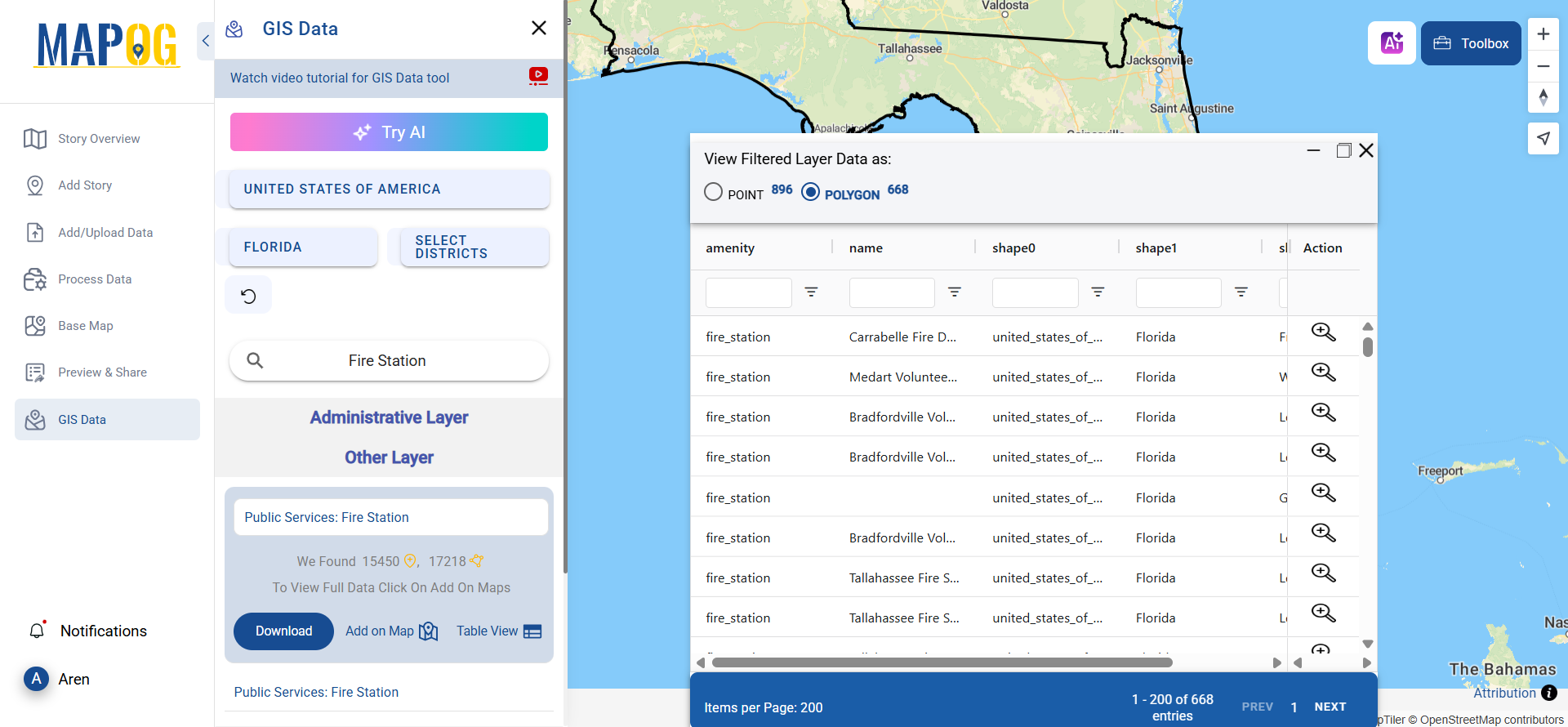 Download Fire Station GIS Data in Shapefile, KML, GeoJSON, and Other ...