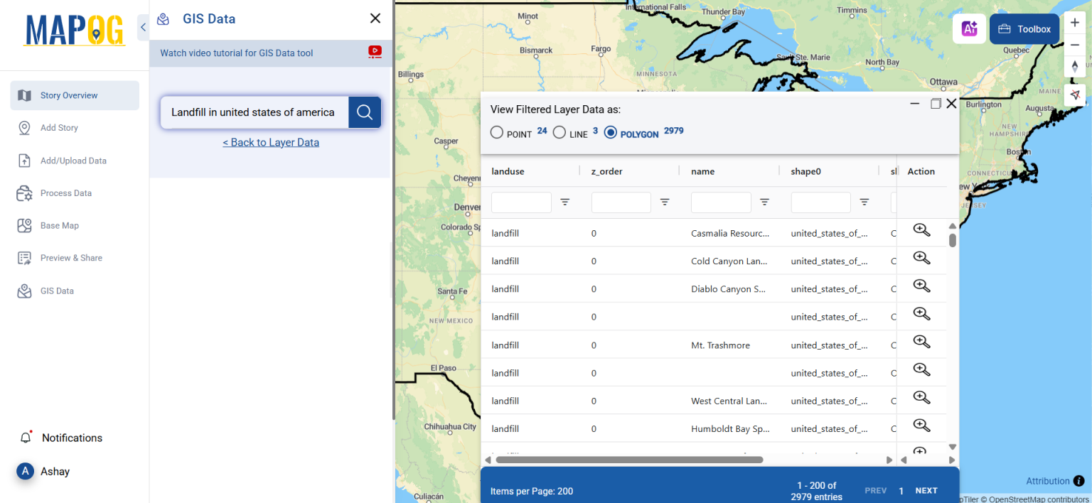 Download Landfill Data in Shapefile, KML, MID +15 GIS Formats | Online ...