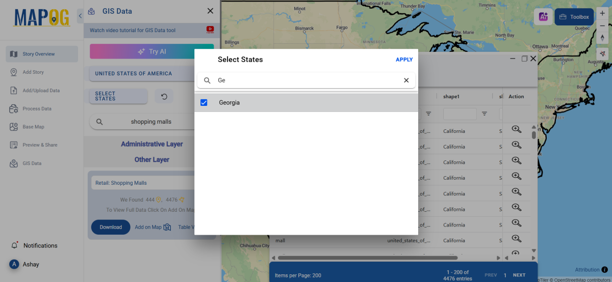 Download Shopping Malls GIS Data – Shapefile, KML, GeoJSON