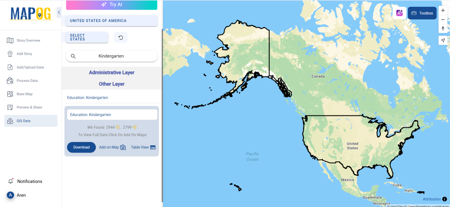 Download Kindergarten GIS Data (Shapefile, KML, CSV, GeoJSON) – Global ...