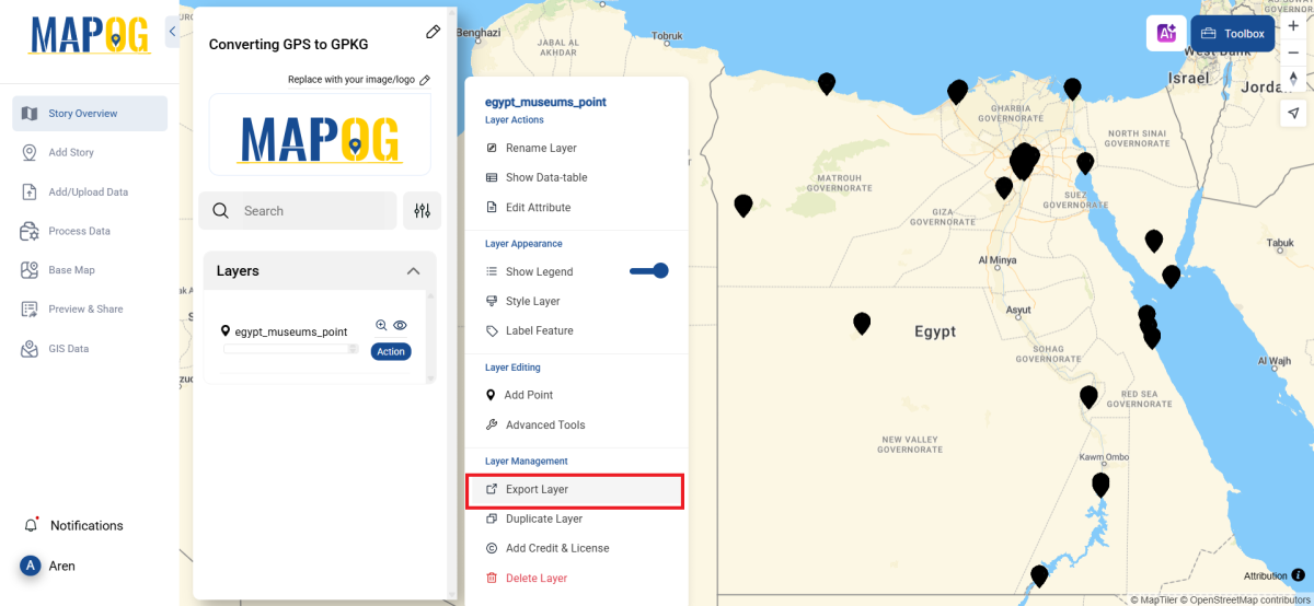 Convert Online GPS to GPX and in other formats